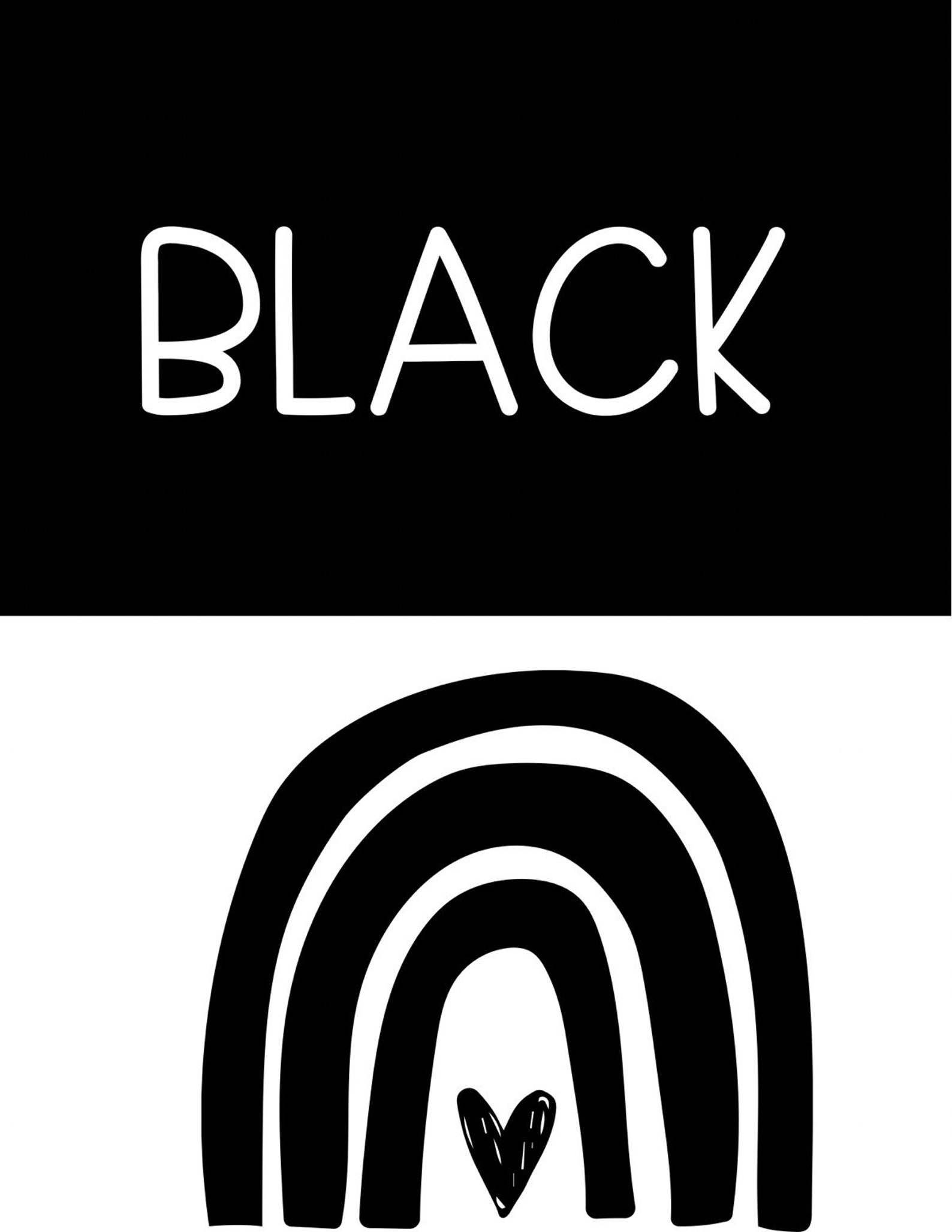 Boho Rainbow Color Posters Neutral Rainbow Classroom Decor - Etsy