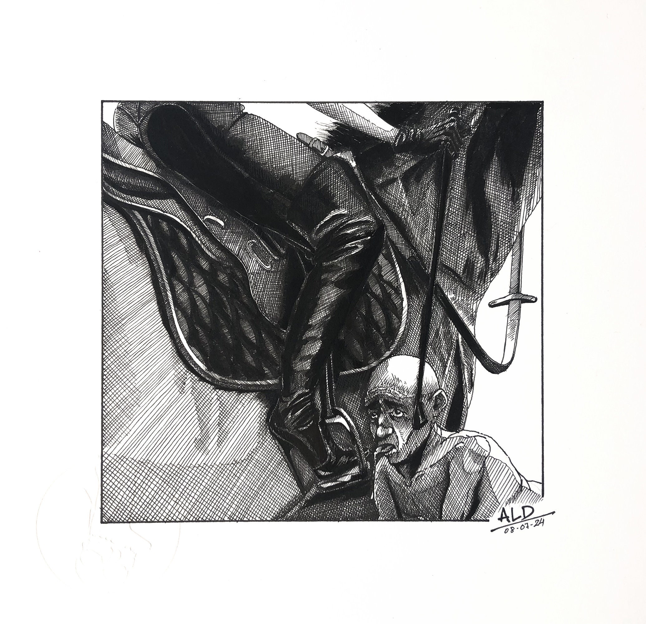 Femdom Art, Riding Boots, Intercourse Couple, Original Drawing, Dessin ...