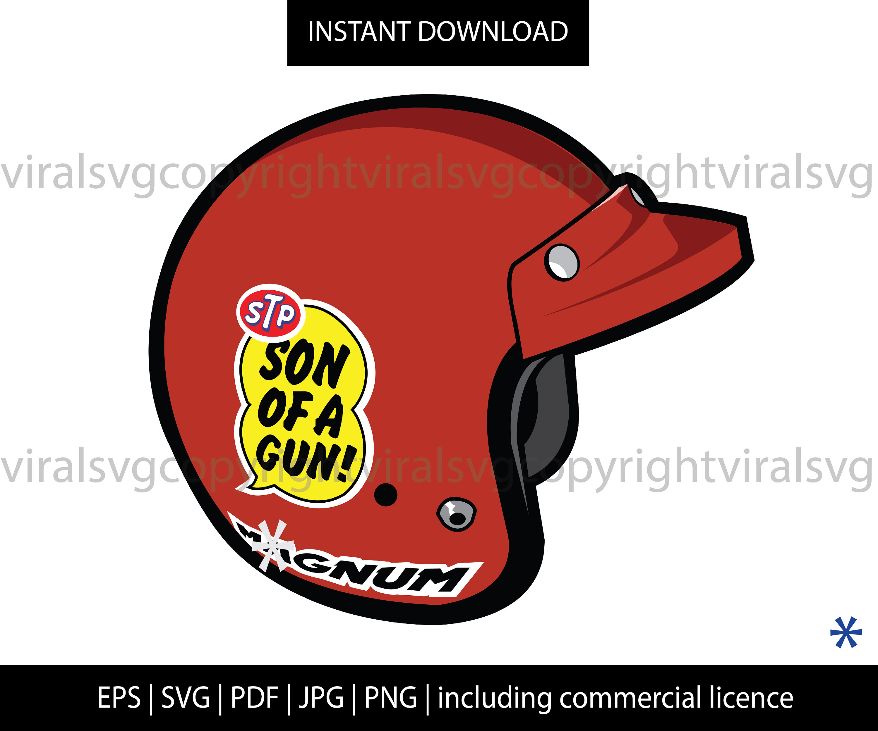 Red Helmet SVG File, Helmet Graphic Vector, Helmet Graphic Tshirt ...