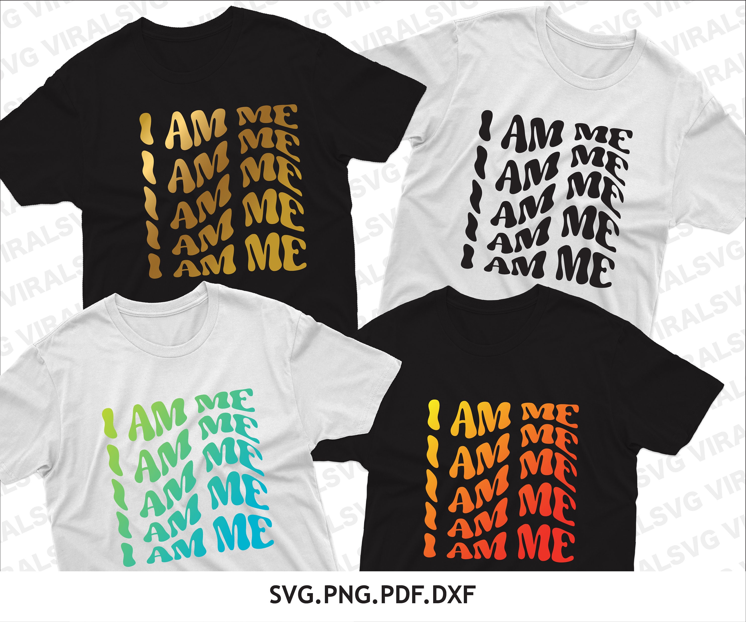 I Am Me Svg, I Am Me Wavy Letter Svg, Self Proud Svg, Proud Svg ...
