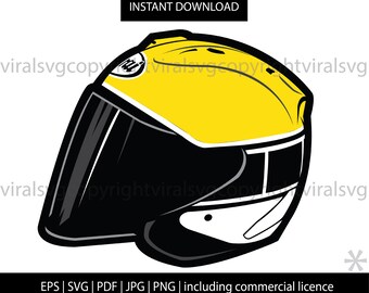 Red Helmet SVG File, Helmet Graphic Vector, Helmet Graphic Tshirt ...