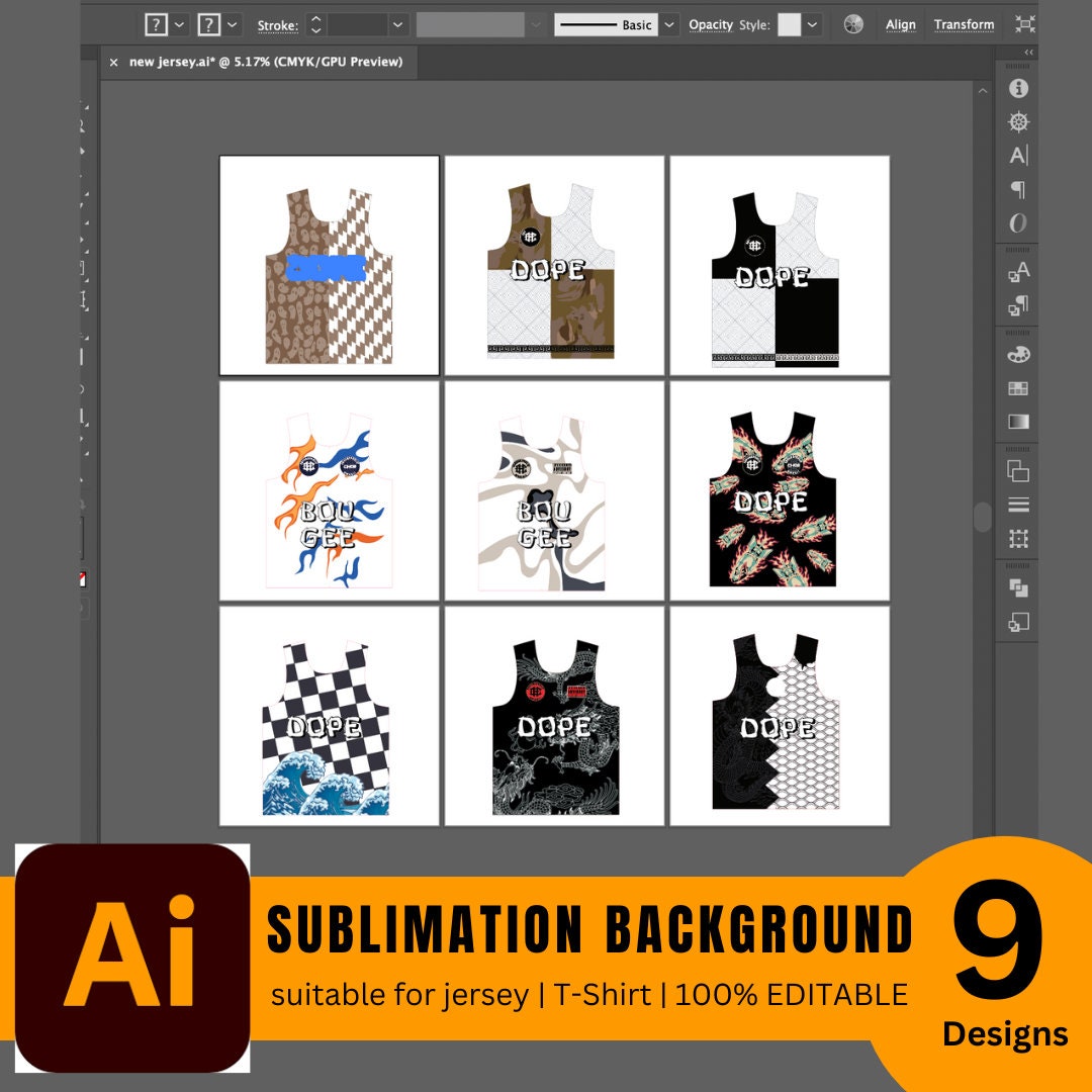 Editable Sublimation Template, Jersey Design Background Sublimation ...