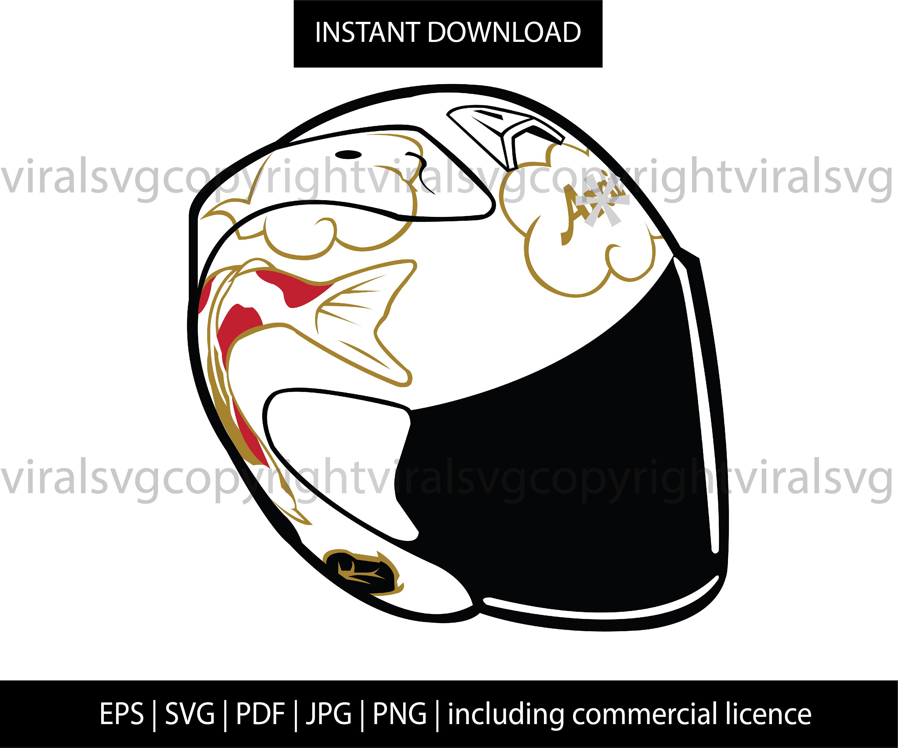 Superbike Helmet Svg, Motorcycle Helmet Vector, Racing Race Helmet ...