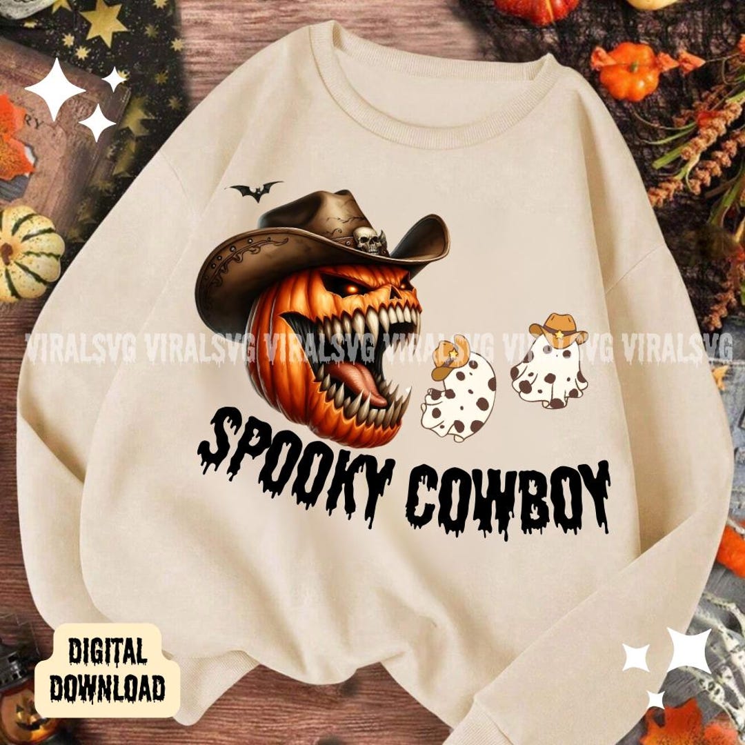Spooky Cowboy, Pac-man Pumpkin, Scary Spooky Pumpkin, Pumpkin With ...