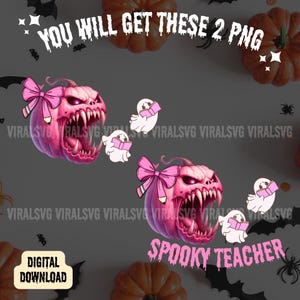 Spooky Teacher Halloween, Pac-man Pumpkin, Pumpkin Chasing Ghost,spooky ...