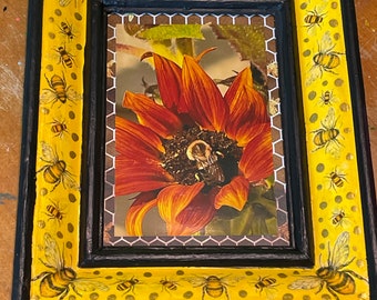 Bee Photo Frame - Etsy