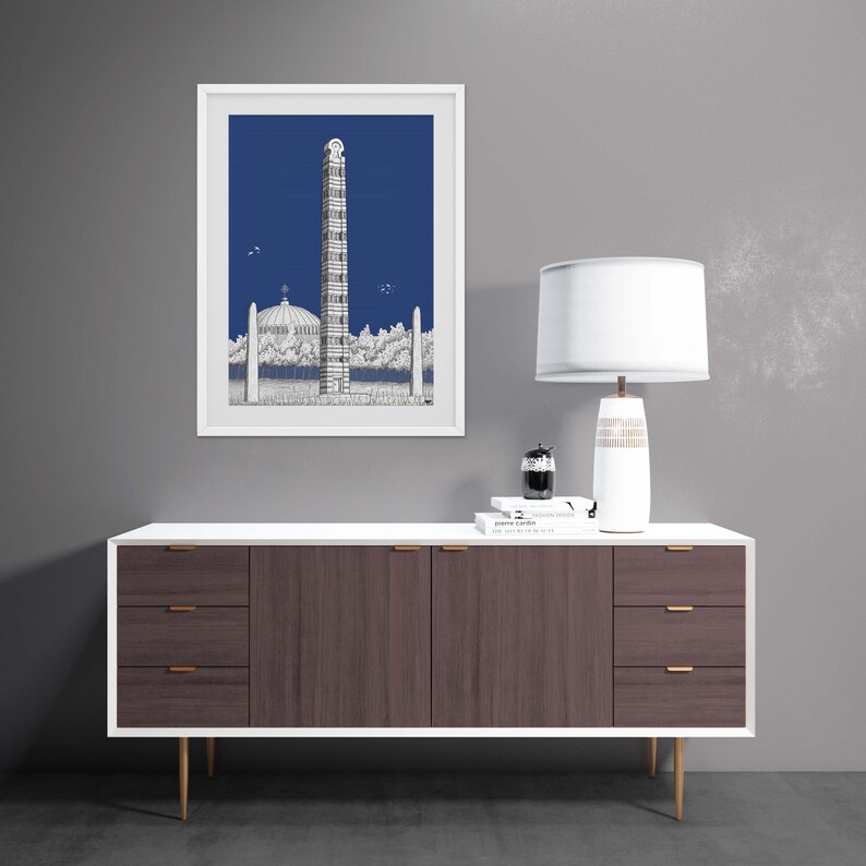 Axum Obelisk, Aksum Poster, Axum, Ethiopian Art, Axum Zion, Axum Art ...