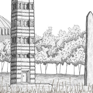 Axum Obelisk, Aksum Poster, Axum, Ethiopian Art, Axum Zion, Axum Art ...