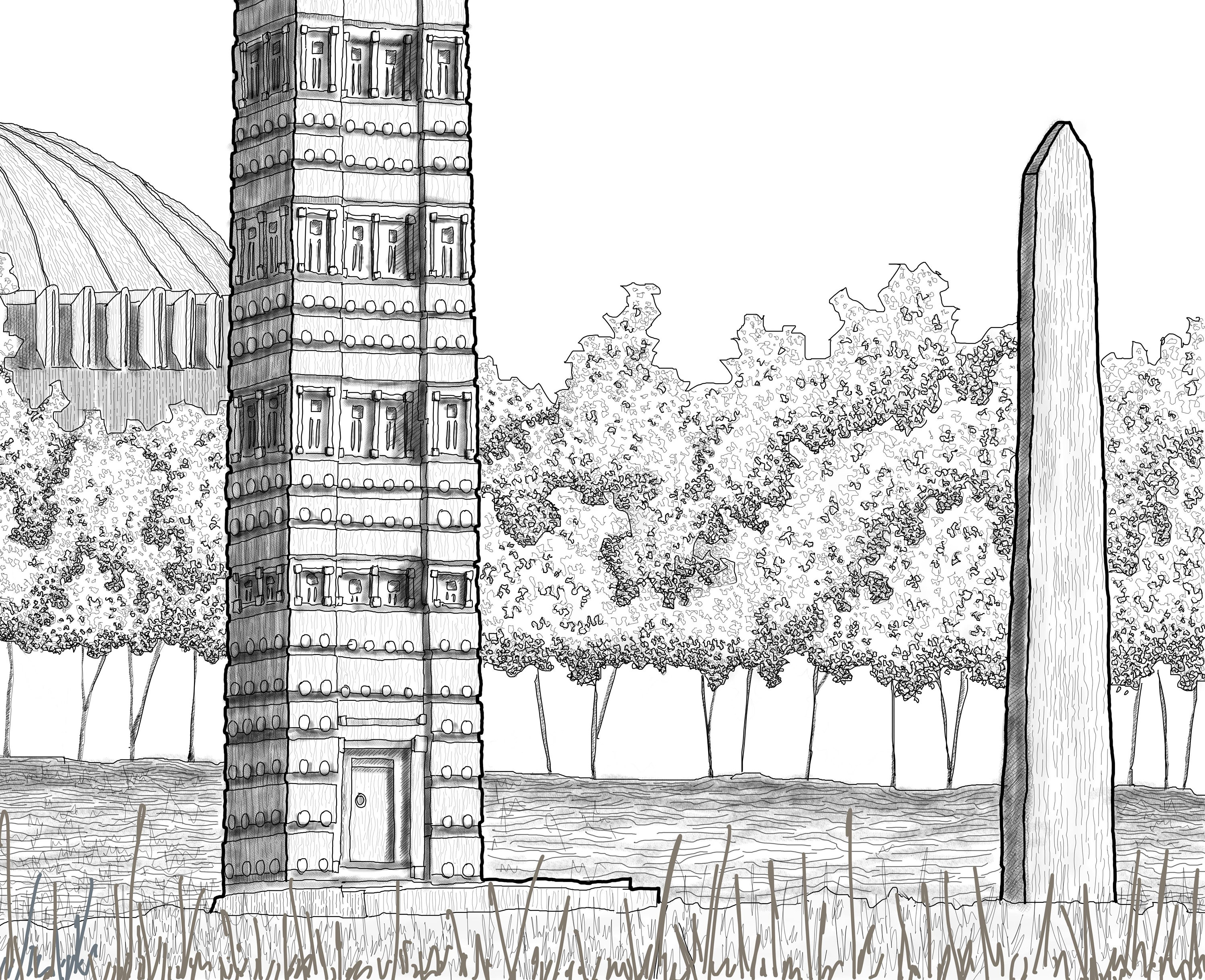 Axum Obelisk, Aksum Poster, Axum, Ethiopian Art, Axum Zion, Axum Art ...