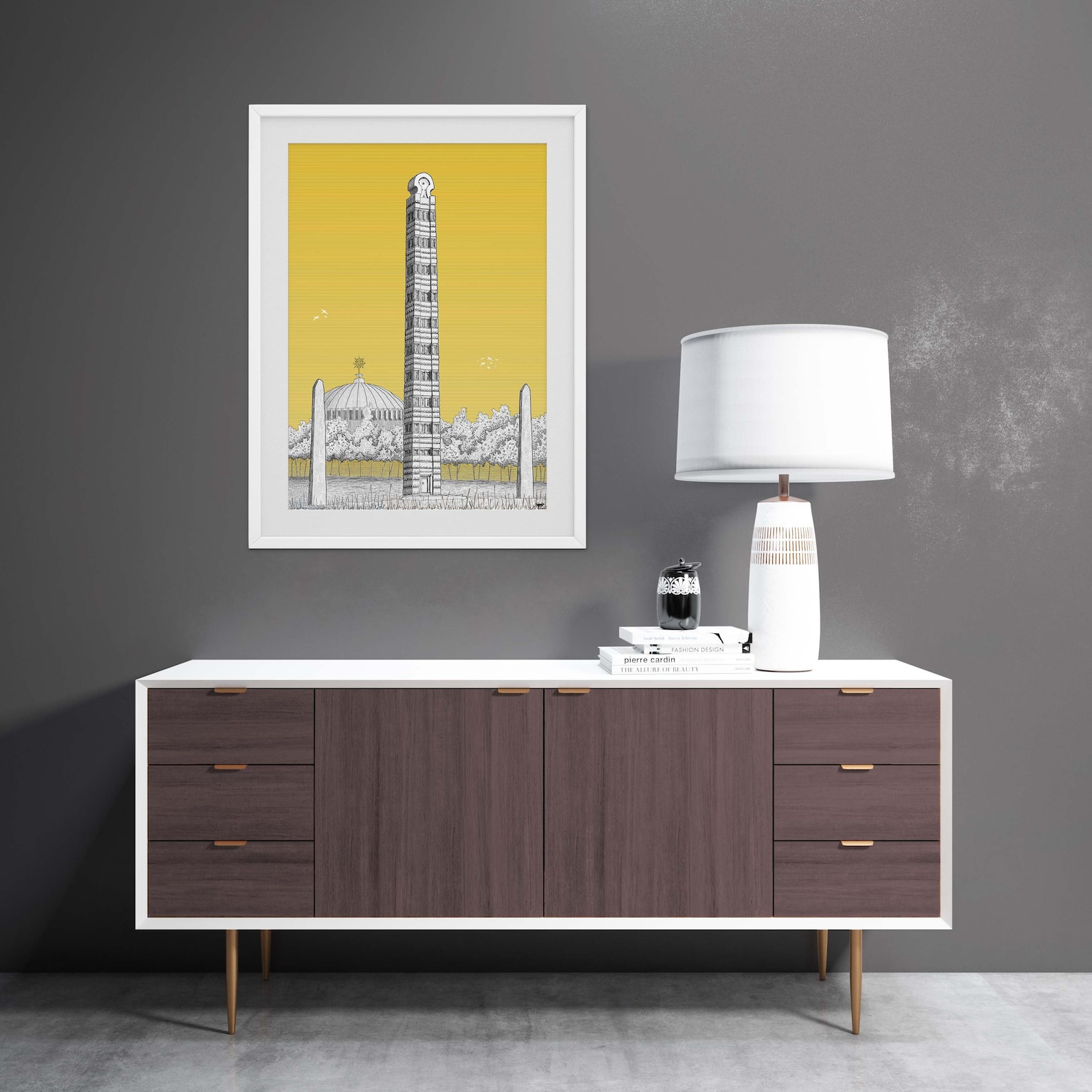 Axum Obelisk, Aksum Poster, Axum, Ethiopian Art, Axum Zion, Axum Art ...