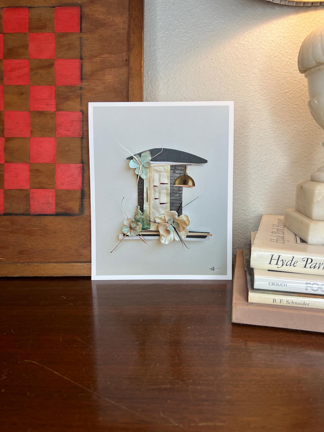 Boujee Boutique- Print of Hand Made, Whimsical Collage Art - Etsy