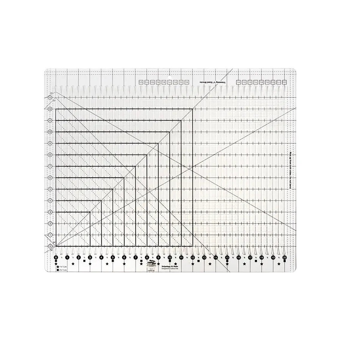 XL Stripology Ruler by Creative Grids Ruler Size - Etsy