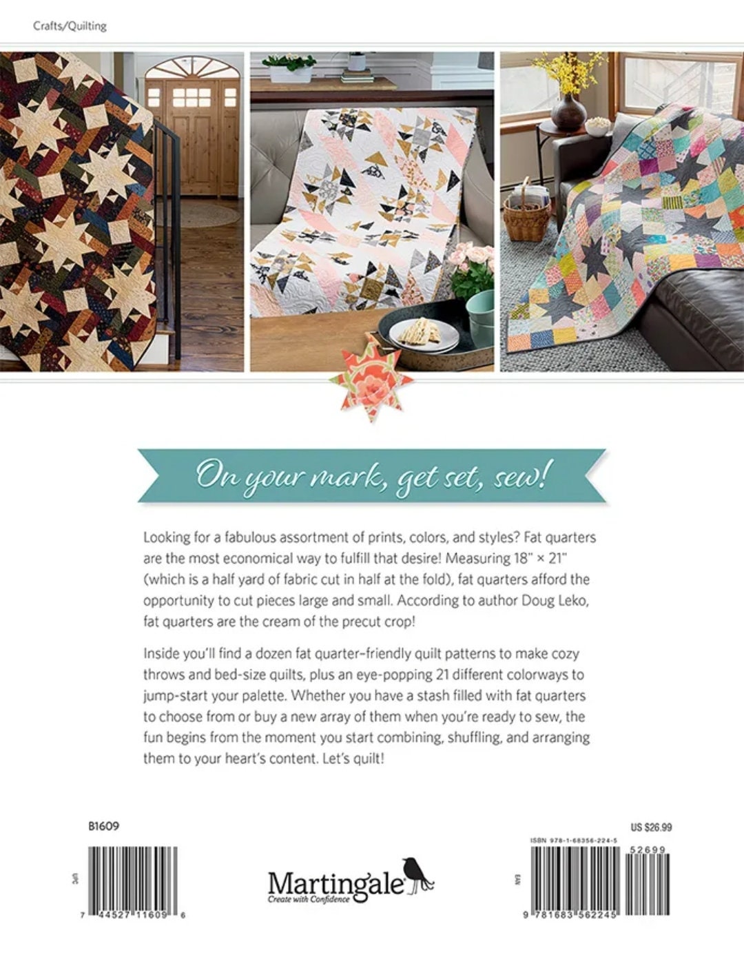 Stashtastic 2 by Doug Leko for Martingale Books 12 Fat Quarter - Etsy