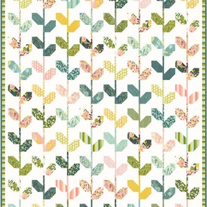 Climbing Vines Quilt Kit 68"x84" Featuring Willow Fabric by 1canoe2 for ...