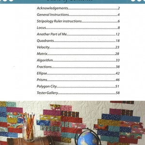 Stripology Squared Quilt Pattern Book by Erica Gudrun for G. E. Design ...