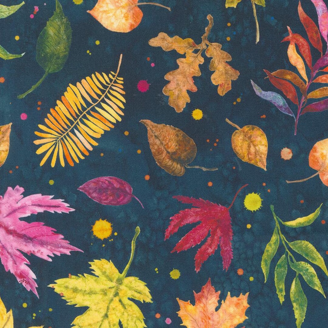 Floribunda Midnight 39804 12 by Create Joy Project for Moda, Watercolor ...