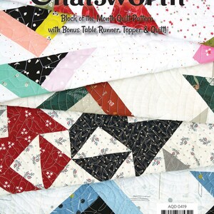 Chatsworth Pattern Book by Doug Leko for Antler Quilt Designs - Etsy