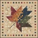 Nature's Watercolor Fluttering Leaves Charm Quilt Pattern by Kansas ...