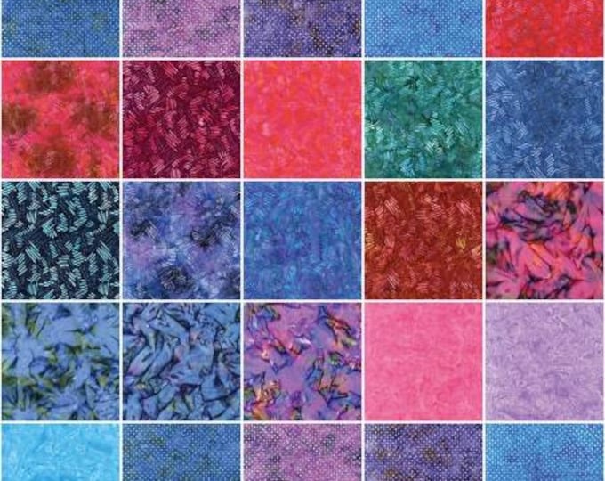 Dandi Duo Jelly Roll 40pcs by Robin Pickens for Moda 48750JR, Floral ...