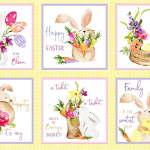 Hoppy Easter Fat Quarter Bundle by Deane Beesley for P & B Textiles ...