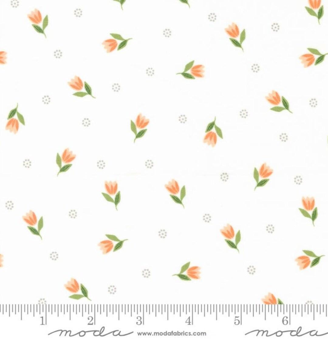 Bountiful Blooms off White 37662 11 by Sherri & Chelsi for Moda, Flower ...