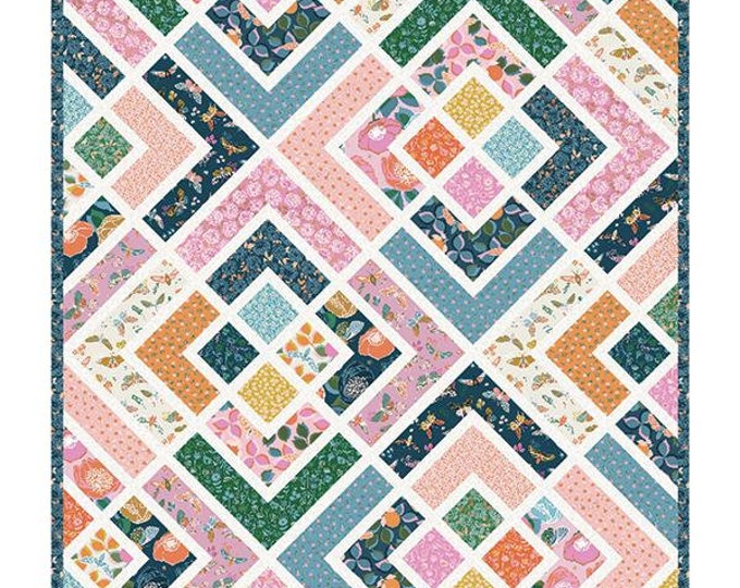 Wildflower Walk Quilt Pattern 62"x75" by Fancy That Design House ...