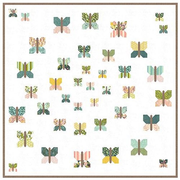 Climbing Vines Quilt Kit 68x84 Featuring Willow Fabric by 1canoe2 for ...