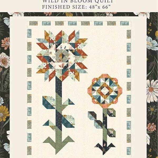 Wild in Bloom Quilt Pattern - Etsy