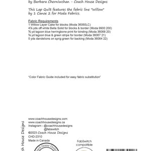 Climbing Vines Quilt Pattern by Coach House Designs 68"x84" CHD 2310 ...