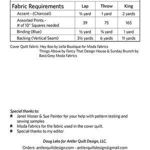 Limone Cake Quilt Pattern by Doug Leko for Antler Quilt Designs AQD 299, Layer Cake Friendly ...