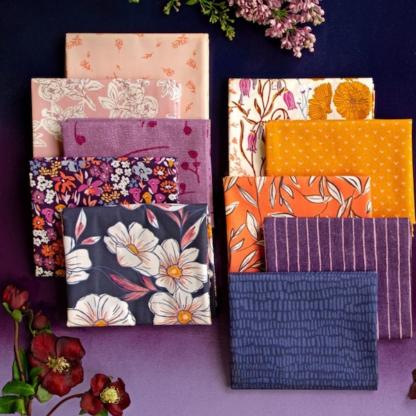 Dusk Fusions Fabric - Etsy