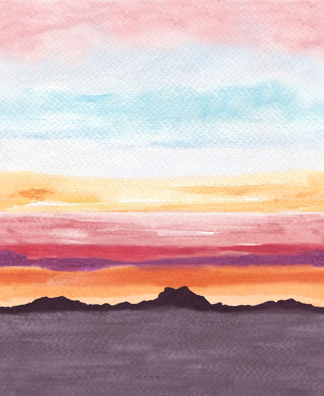 Point of View Sunset Southwest Panel 36"x44" 8171S-59 by Funny Girl for ...