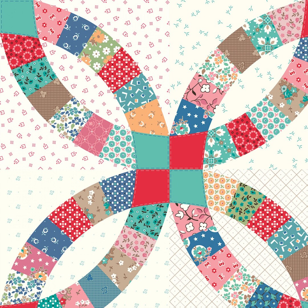 Home Town 108" Wideback Cheater Print Multi WB14502R-MULTI by Riley ...