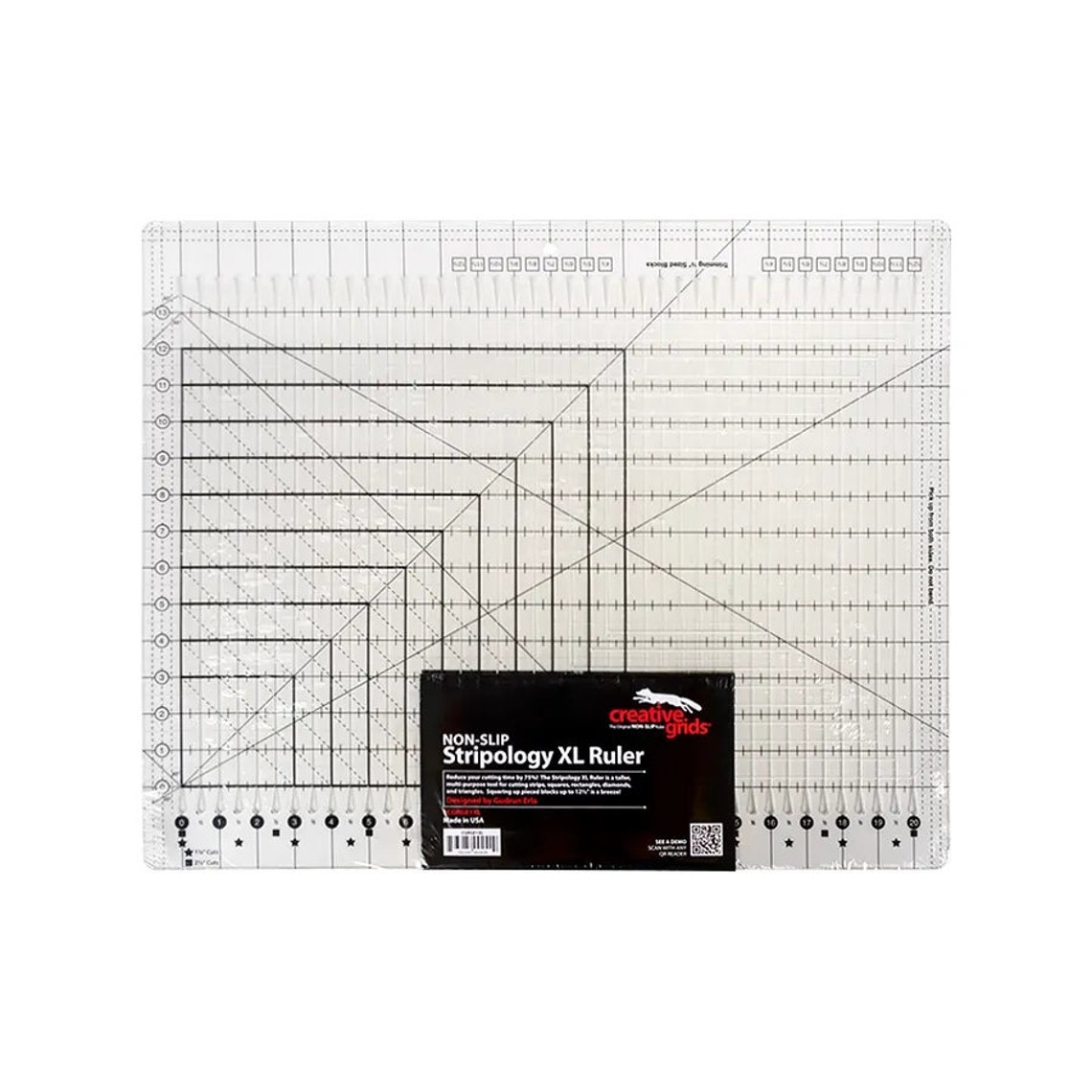 XL Stripology Ruler by Creative Grids Ruler Size - Etsy