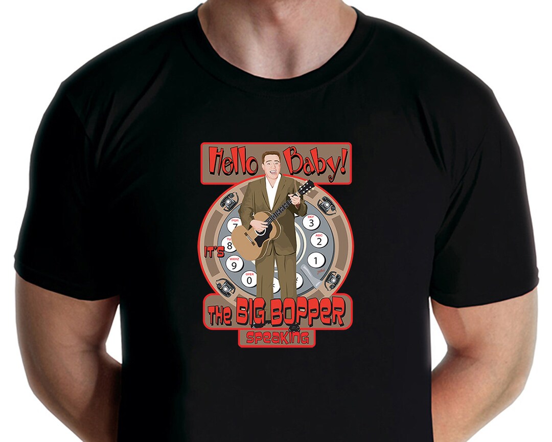 The Big Bopper - Hello Baby! T-shirt (jarod Art) - Etsy Canada