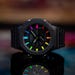 Casio Mod Custom Gshock GA2100 Black & Rainbow - High-quality Casioak ...