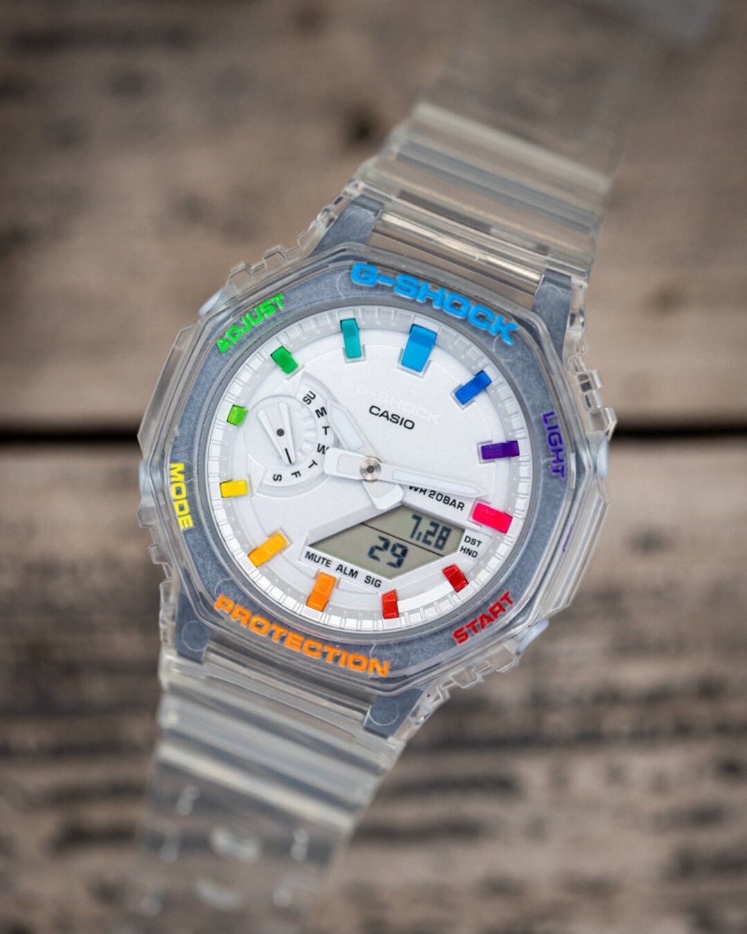 Casio G-shock, Casioak, Casio Rainbow, Casio Watch, Casio Mod, Mens ...