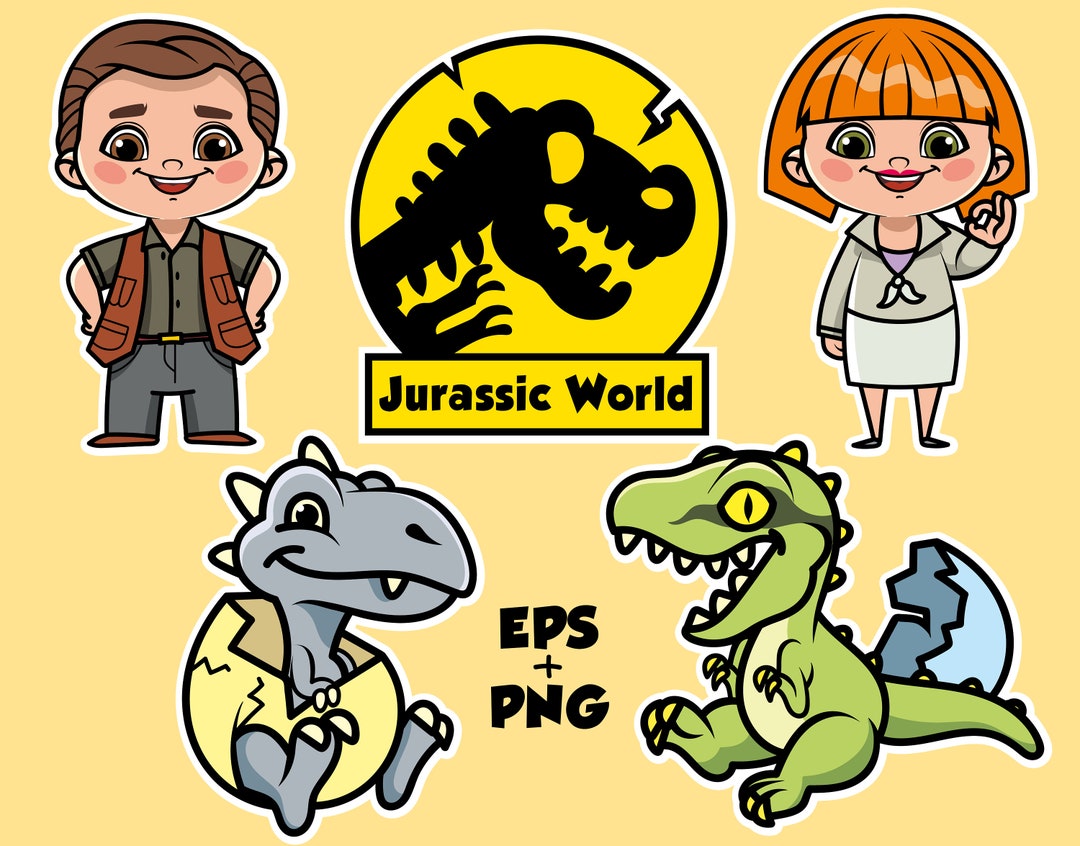 Cute Dinosaurs Babies Characters Clipart, Cute Dinosaur Baby Png ...