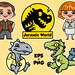Cute Dinosaurs Babies Characters Clipart, Cute Dinosaur Baby Png ...