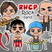RHCP Band Clipart, Red Hot Chili Peppers Bundle, Rock Band Bundle, Cute ...