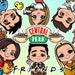Cute UP Characters Clipart, up Characters Bundle, up Cartoon ...