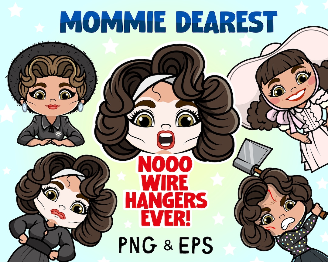 Mommie Dearest Joan Crawford Bundle, Mother's Day Gift, Gift for Mom ...