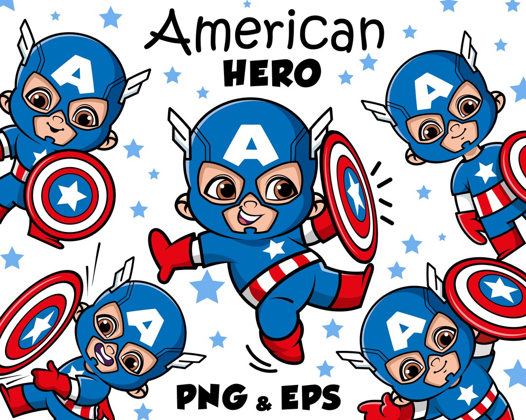 Baby Super Hero Clipart, American Superhero Clipart Png, Super Boys ...