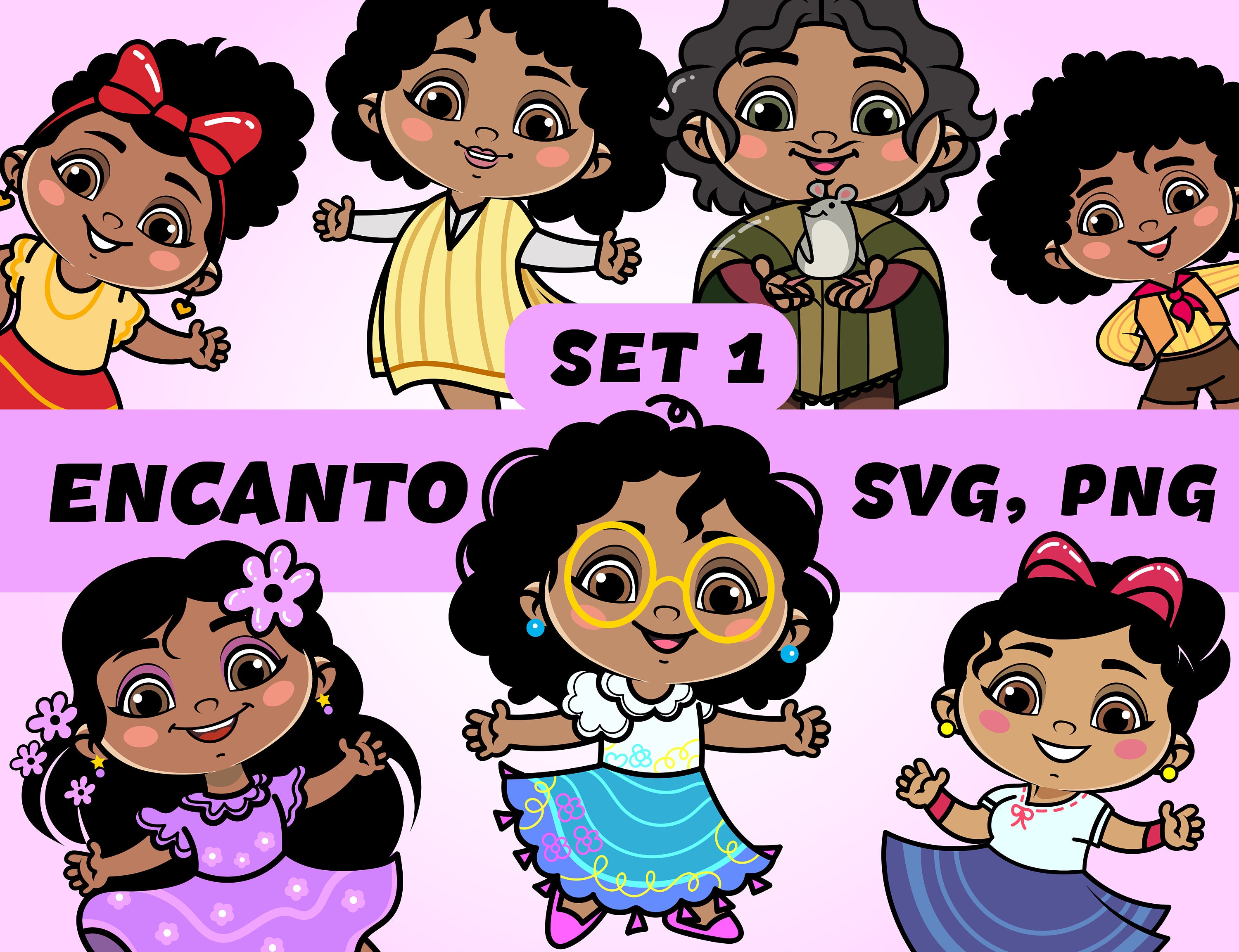 Encanto Clipart Svg Clipart Encanto Digital Download Encanto - Etsy Canada