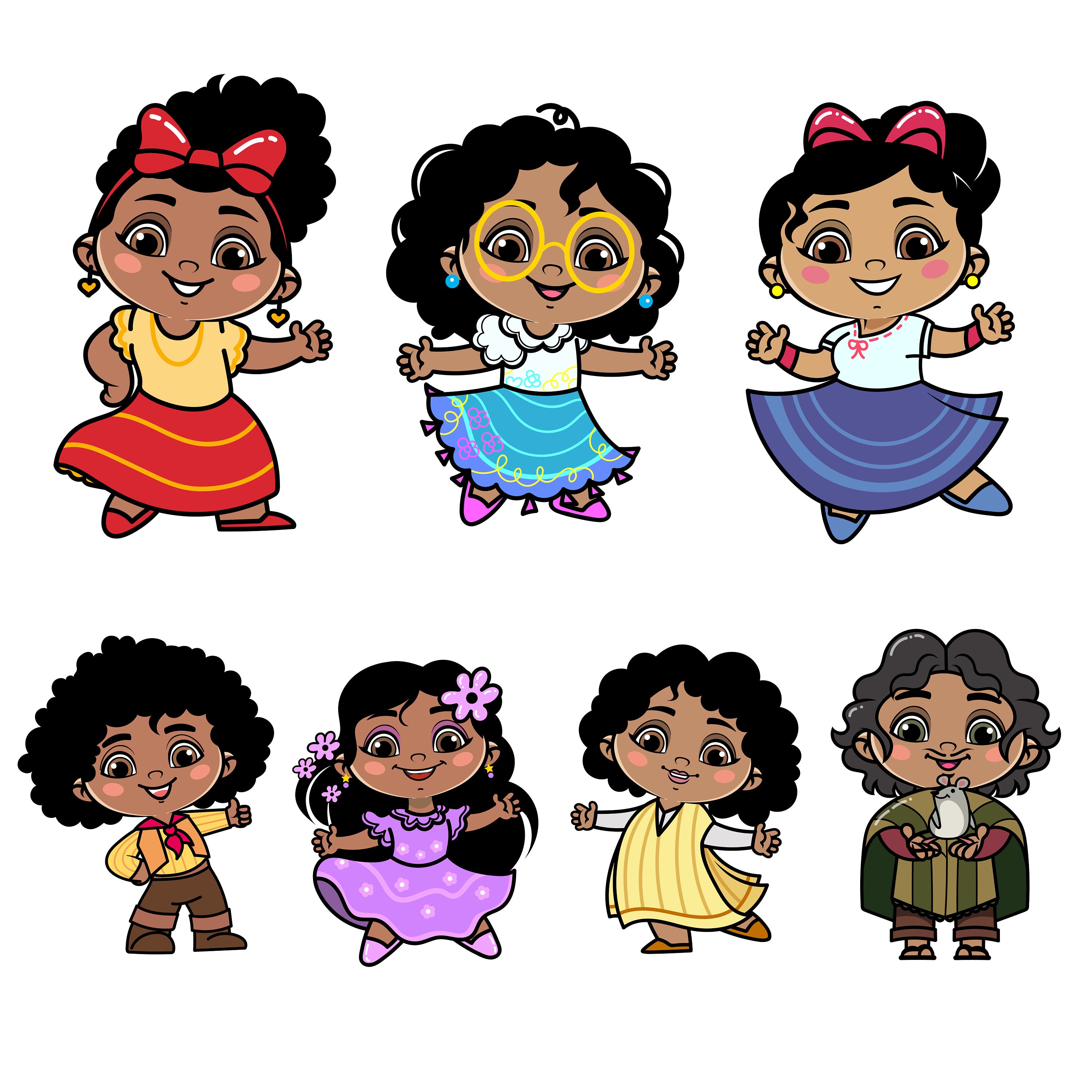 Encanto Clipart Svg Clipart Encanto Digital Download Encanto - Etsy Canada