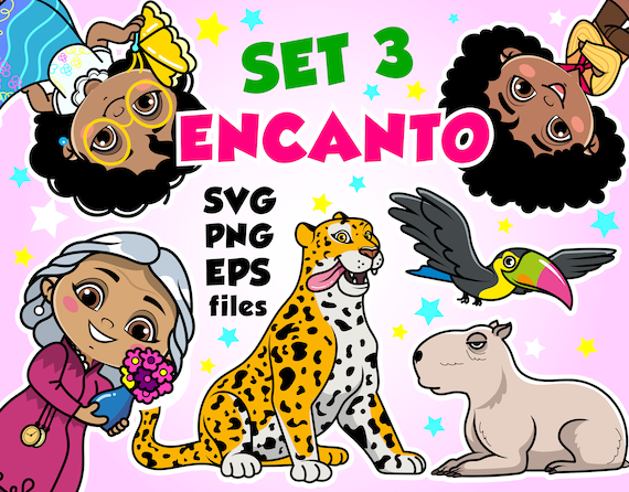 Encanto Clipart Svg Digital Download Encanto for Cricut Png - Etsy