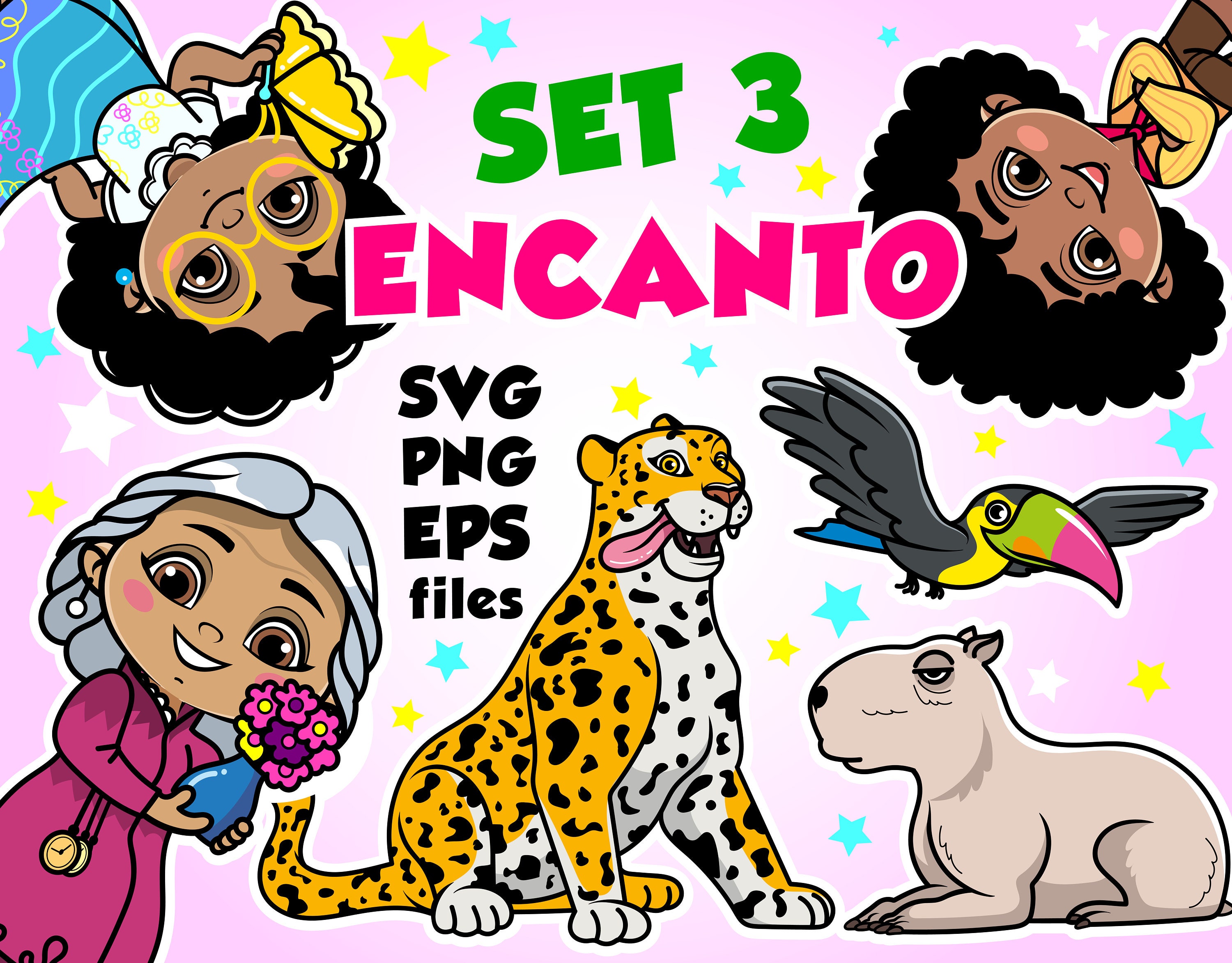 Encanto Clipart Svg Digital Download Encanto for Cricut Png - Etsy