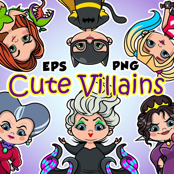 Cute Villains - Etsy