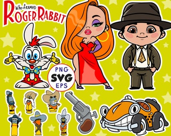 INSTANT DOWNLOAD Jessica Rabbit Png Roger Rabbit Png Roger - Etsy