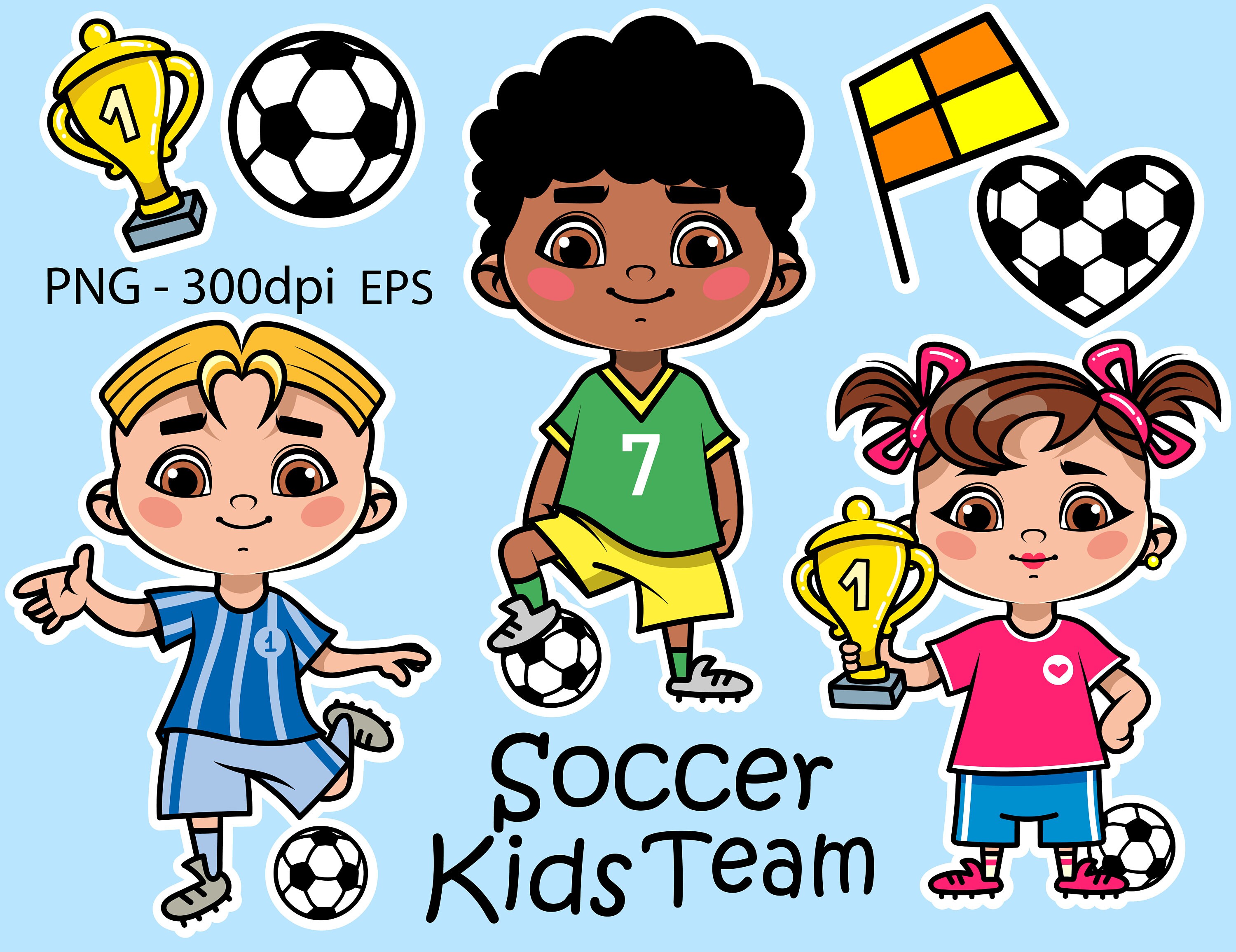 Soccer Clipart For Kids